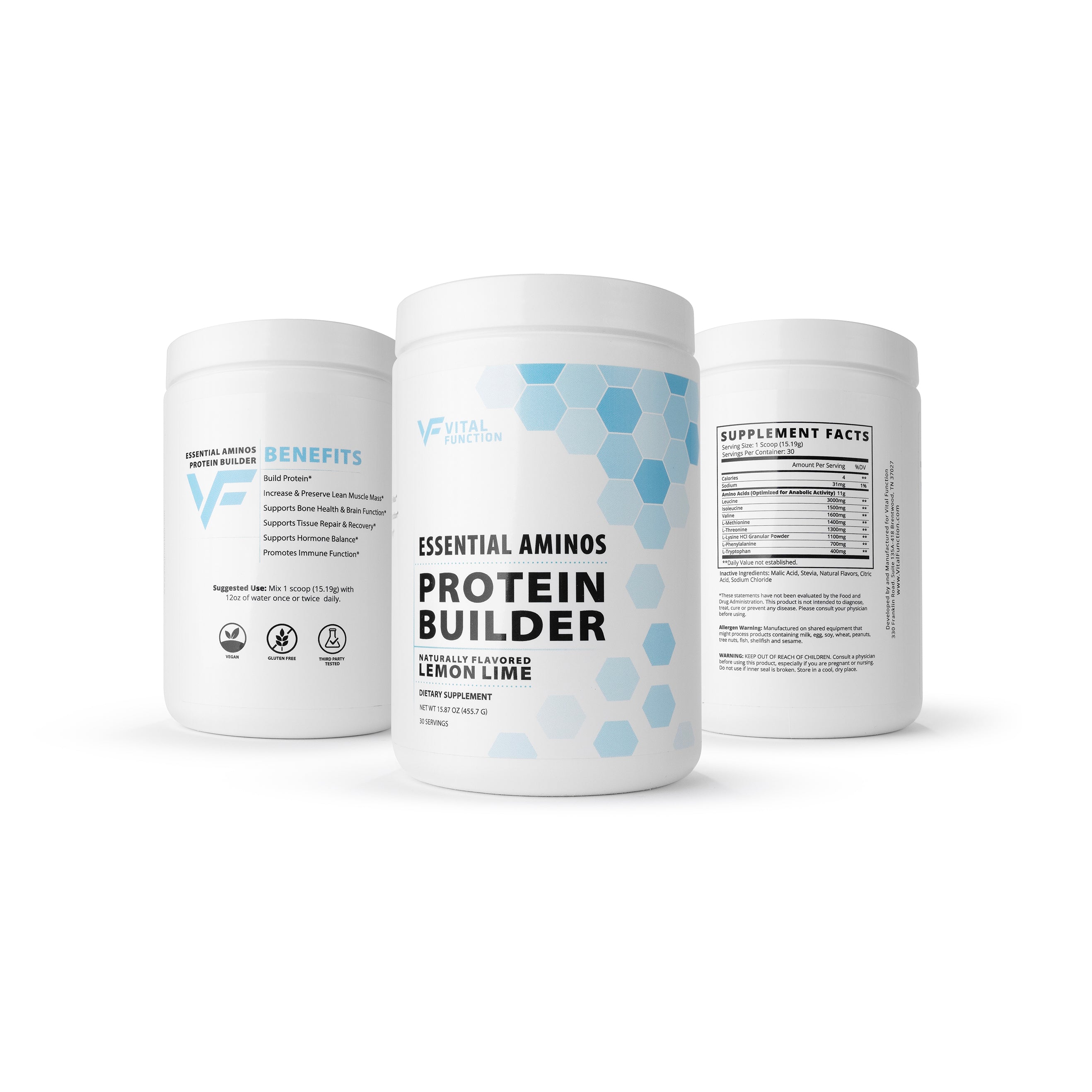 Essential Aminos Protein Builder - Try It Today! – Vital Function